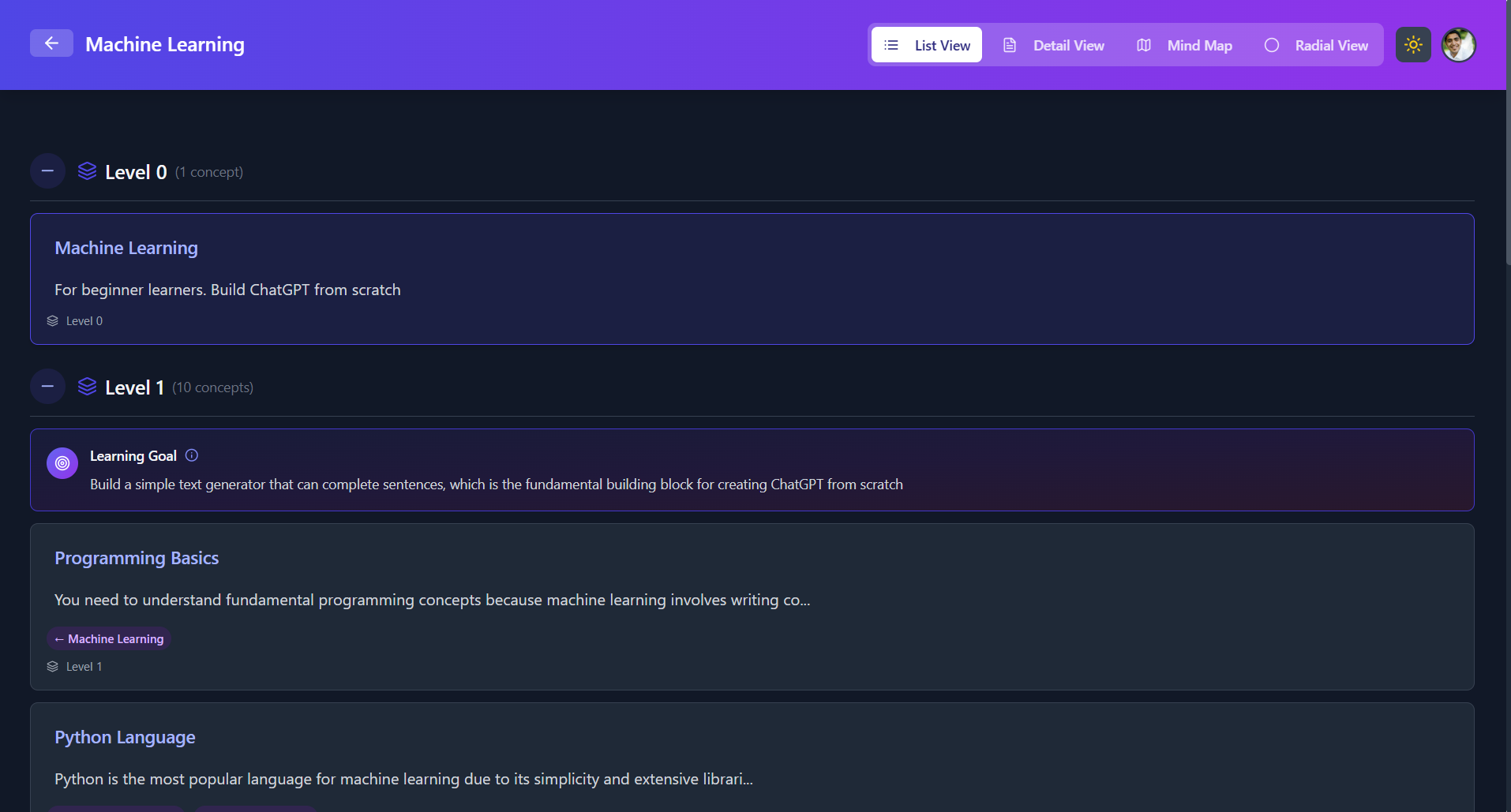 KFlow | AI Concept Graph Learning Companion